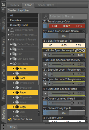 Daz3D Wet Skin Tutorial - RenderGuide.com