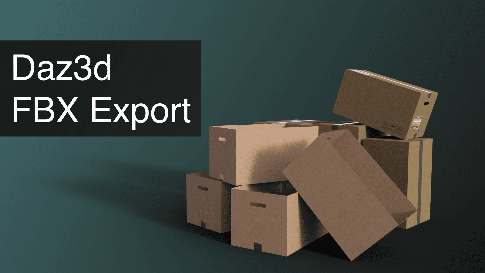 Daz3D to FBX: Export Instructions for Daz Studio - RenderGuide.com